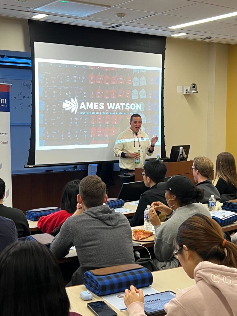 Baker Executive Speaker Series: Lawrence Berger, Partner, Ames Watson and Chairman, FanzzLids ...